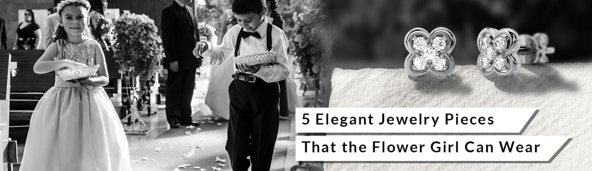 Woman’s Diamond Flower Jewelry for Flower Girls – Jewelili